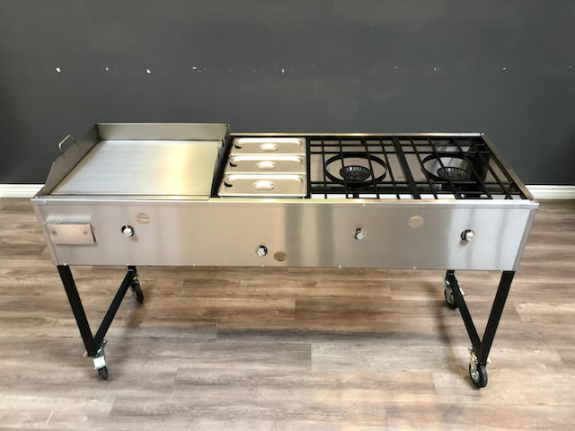 (#135) Wok Combo Cart – LA Taco Carts