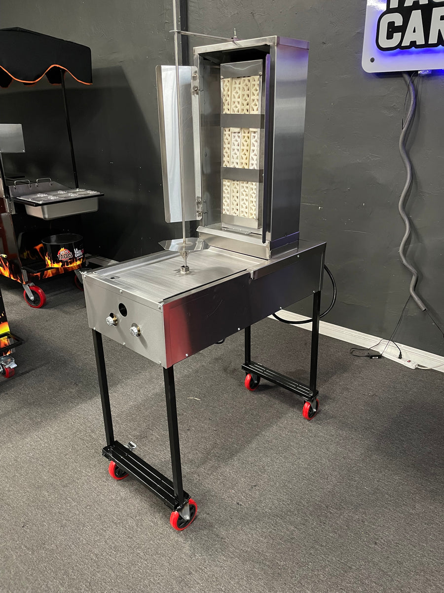 (#70) Traditional Al Pastor Machine with Motor – LA Taco Carts