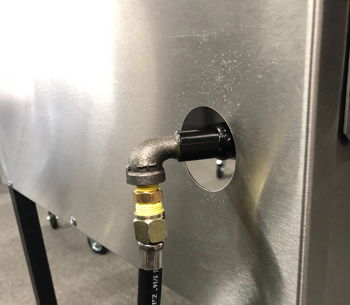 High Pressure Propane Hose – LA Taco Carts